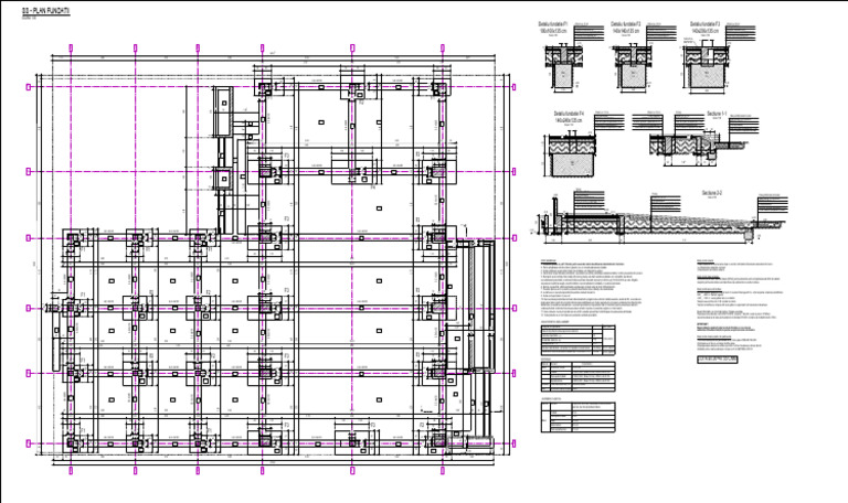 R.B.15 00 SS - Plan Fundatii | PDF