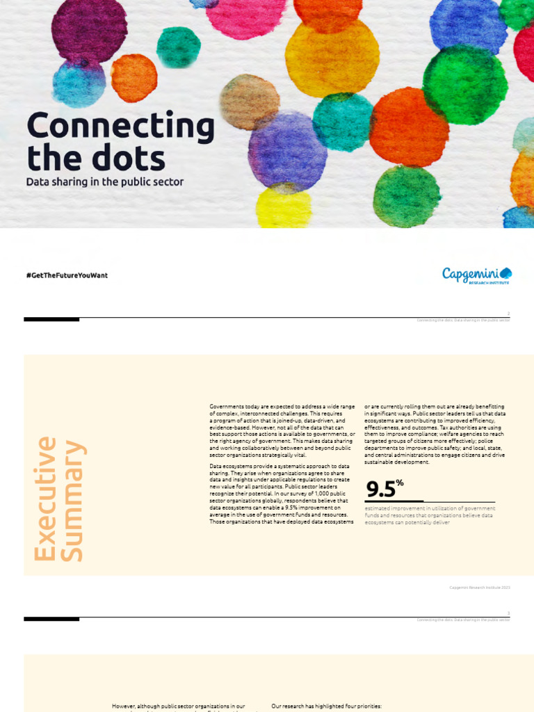 Public Sector Data Ecosystems Guide | PDF | Welfare | Taxes