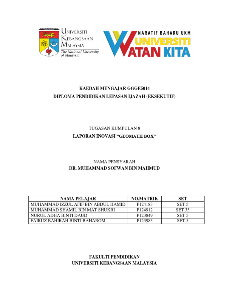 Contoh Tugasan 3-2 | PDF