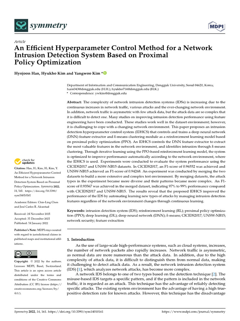An Efficient Hyperparameter Control Method For A Network | PDF | Deep ...