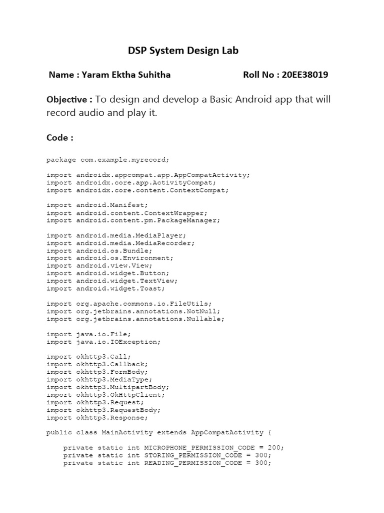 Android App | Download Free PDF | Android (Operating System) | Computing