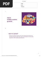 Tutorial Penggunaan Quizizz | PDF