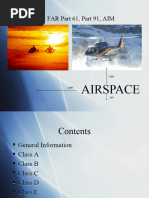 ICAO ATS Airspace Classifications - Annex 11 | PDF | Instrument Flight Rules | Visual Flight Rules