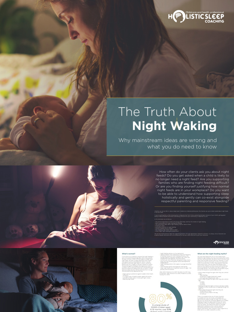 The Truth About Night Waking Lyndsey Hookway | PDF | Eating | Sleep