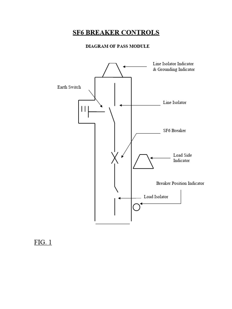 SF6 Breaker Controls Pass Module | PDF | Switch | Manufactured Goods
