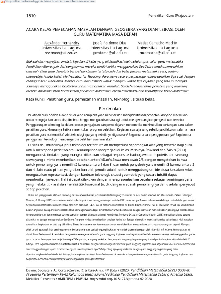 Problem Solving With Geogebra En Id Pdf