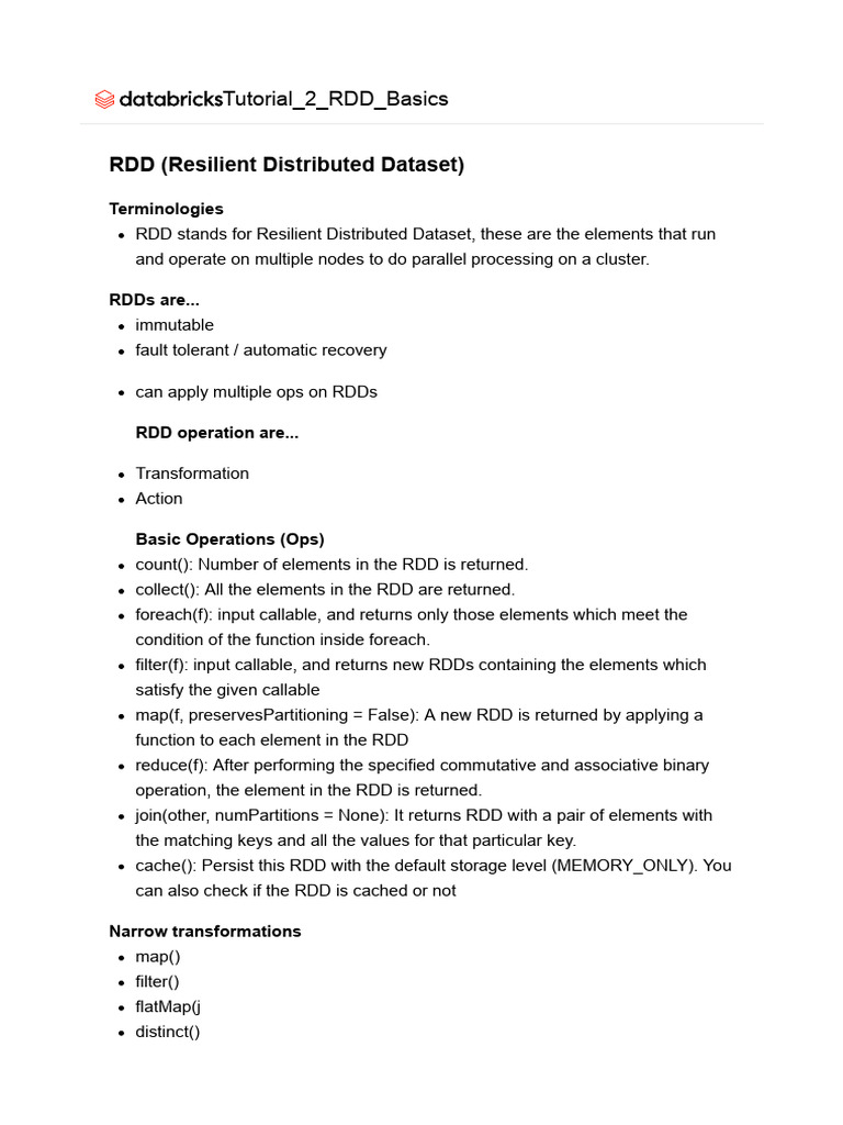 Ravi Pyspark RDD Tutorial 1665758938 | PDF | Anonymous Function ...