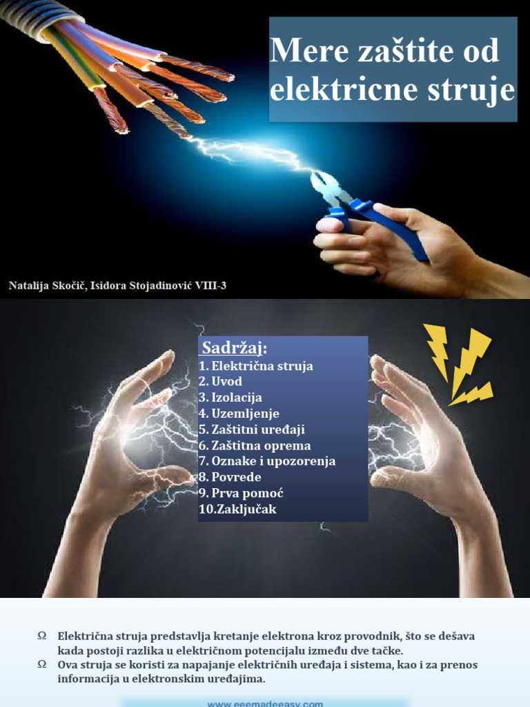 Mere Zaštite Od Strujnog Udara | PDF