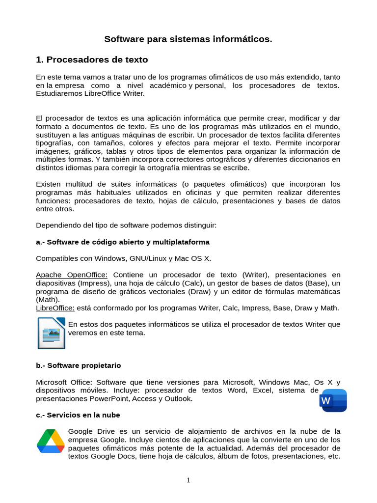 Procesador Textos | PDF | Procesador de textos | Informática