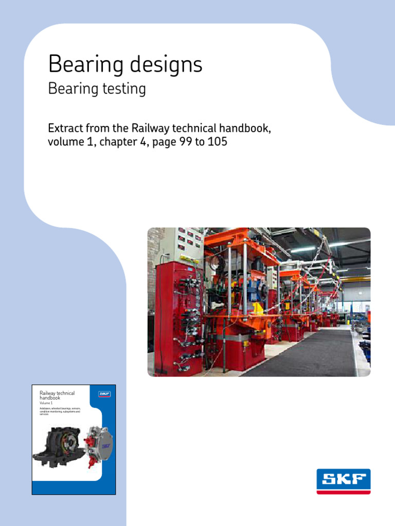 RTB 1 04e Bearing Designs - Testing | PDF | Bearing (Mechanical ...