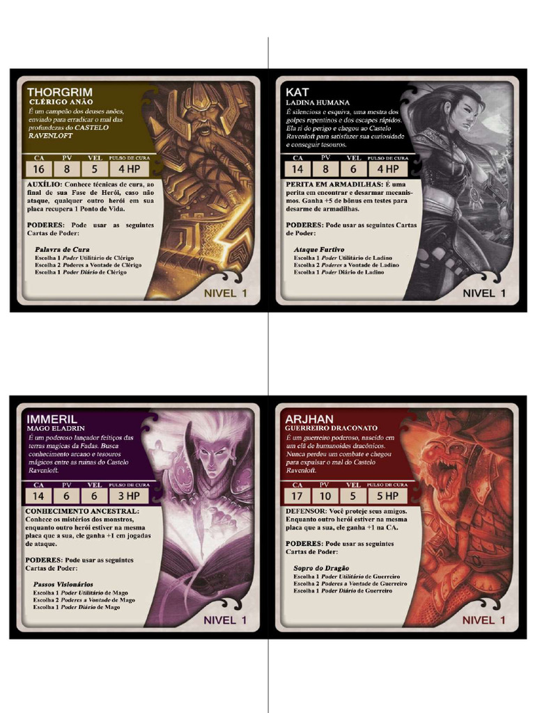 Dungeons Dragons Herois Castle Ravenloft 130419 | PDF