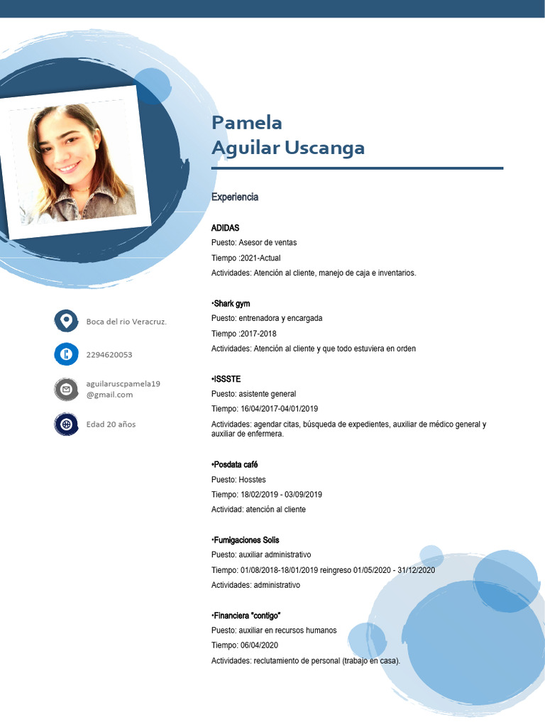 CV Pamela | PDF