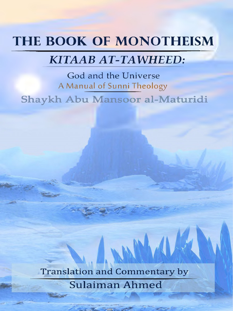 The Book of Monotheism Kitaab at Tawheed God and the Universe A | PDF ...