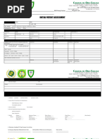 Form 8 Ver 1.0-Initial Assessment Form | PDF | Medical Specialties ...