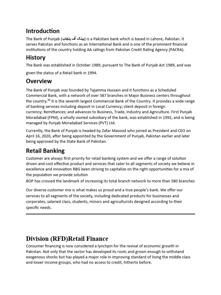 Introduction Bop 2 | PDF | Debit Card | Banks