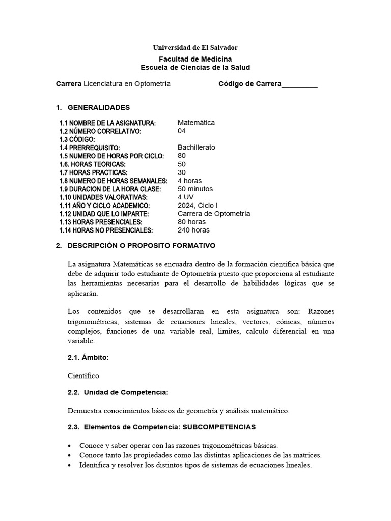 Matematica 2024 | PDF | Ecuaciones | Matriz (Matemáticas)