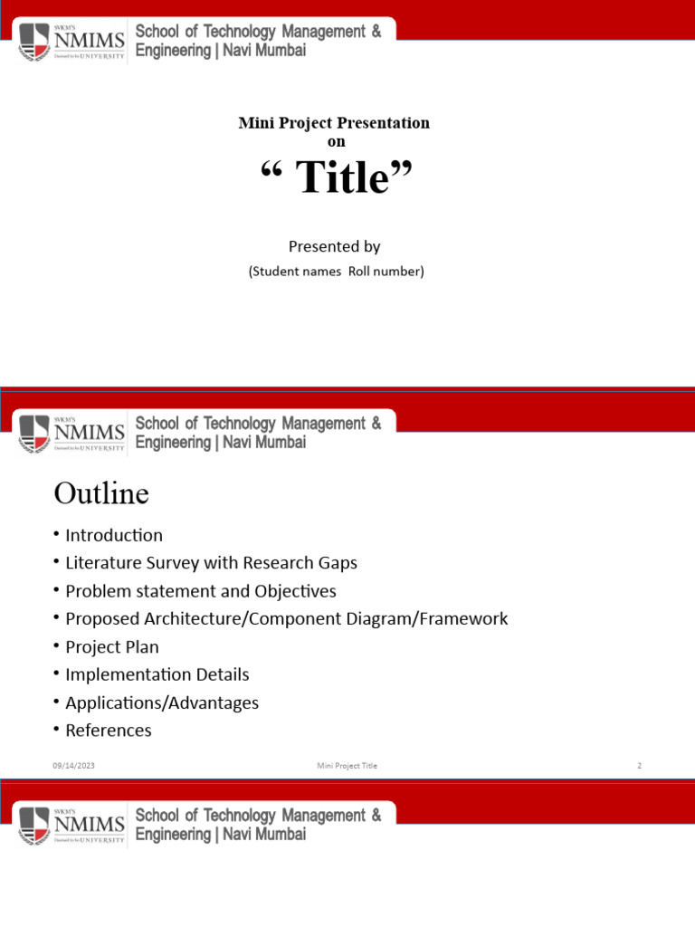 Mini Project Template1 | PDF