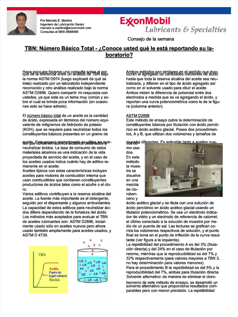 PDF Numero Tan DD | PDF | Petróleo | Ácido