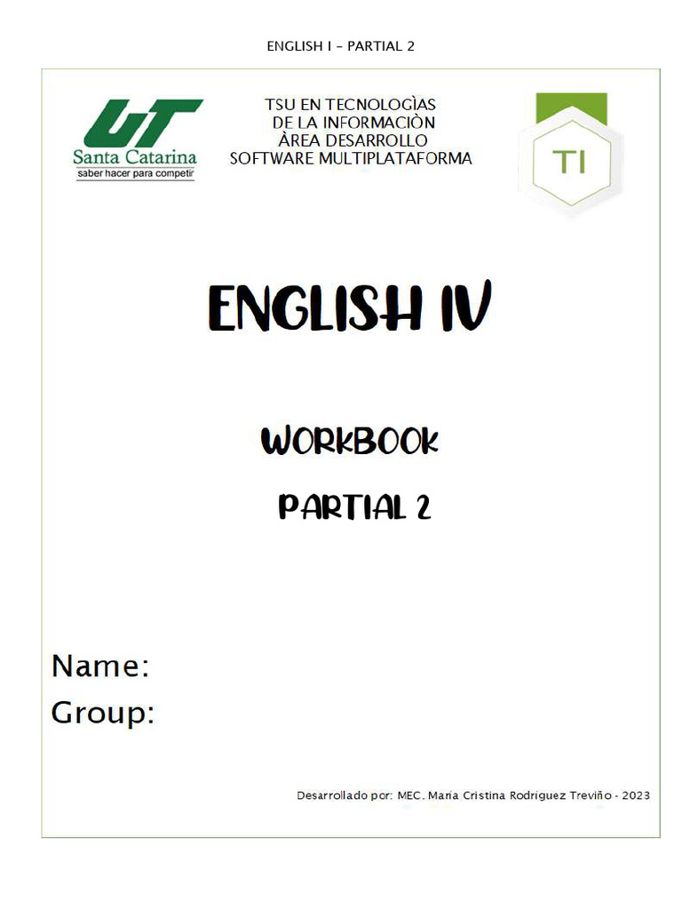Workbook P2 | PDF | Grammatical Number | English Language