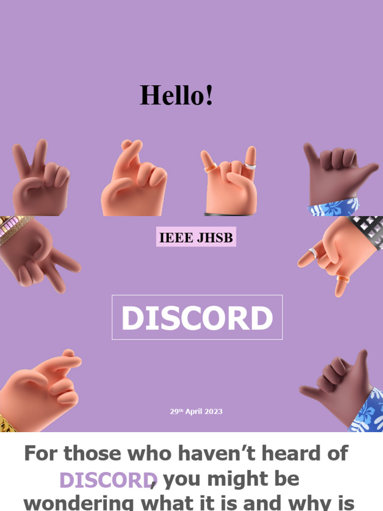 Discord IEEE | PDF | Internet Bot | Application Software
