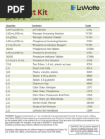 Earthworm Acute Toxicity Testing Guide | PDF | Soil | Solvent