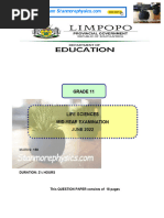 Gr.11 Topic Test - Excretion | PDF | Kidney | Urinary System