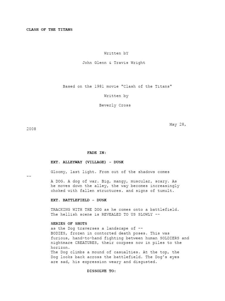 Clash of The Titans | PDF