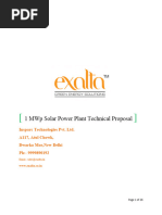 Solar Project Proposal PDF | PDF | Solar Power | Solar Panel