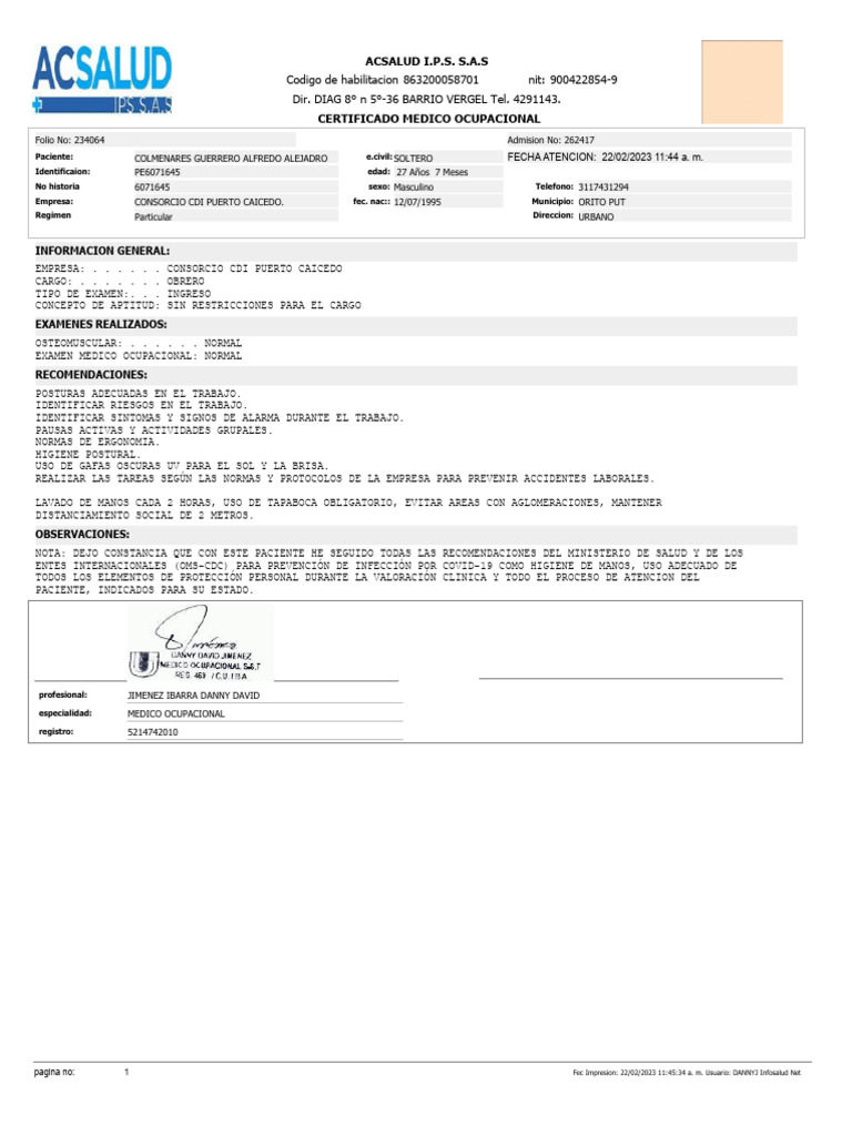 Alfredo Colmenares | PDF | Causas de la muerte | Salud pública