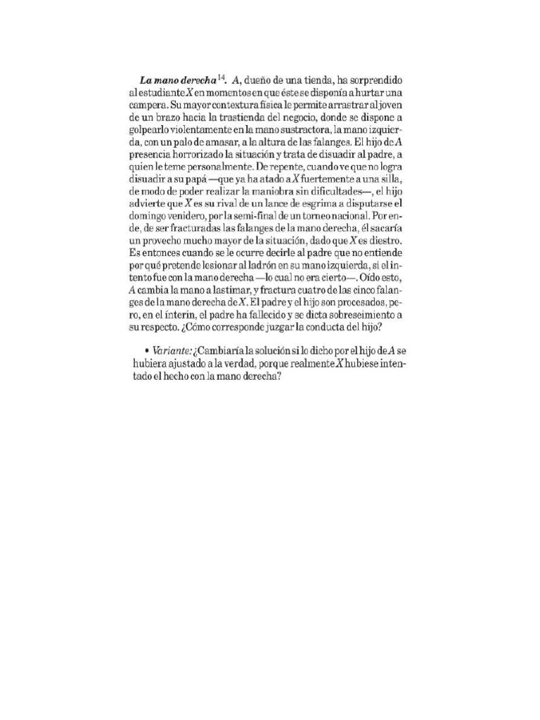 La Mano Derecha | PDF