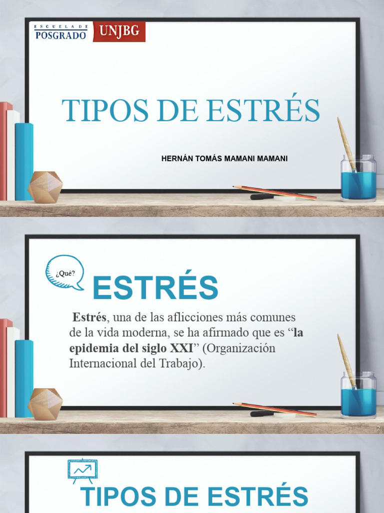 TIPOS DE ESTRÉS | PDF | Estrés (biología)