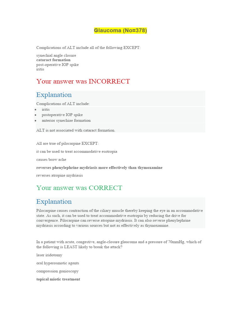Eye Docs Glaucoma | PDF | Glaucoma | Vision