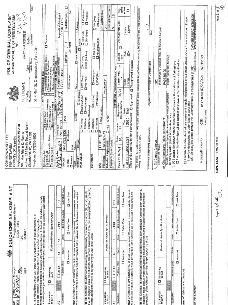 Heefner Presentment | PDF