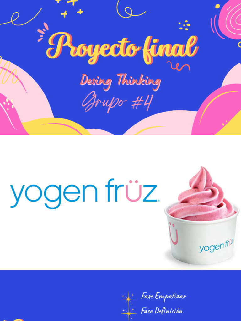 Combinaciones de Sabores en Yogen Früz | PDF