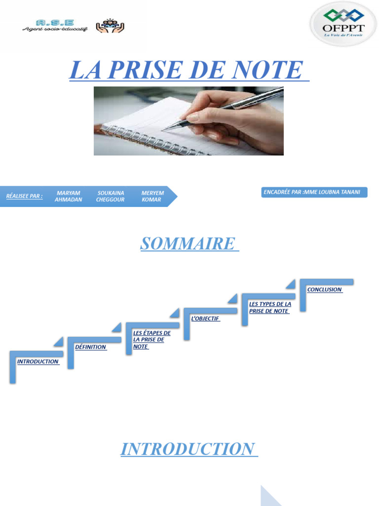 La Prise de Note | PDF