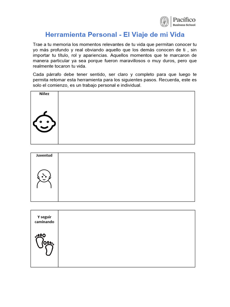 1 - Herramienta Personal - El Viaje de Mi Vida | PDF