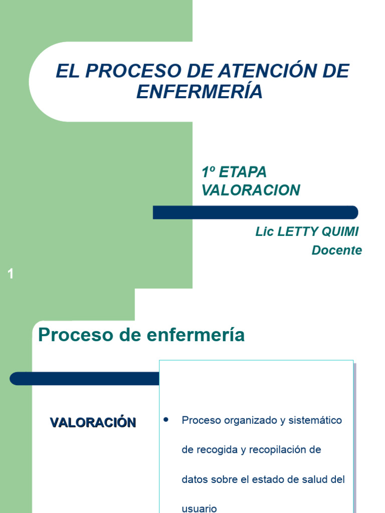 Valoracion Pae | PDF | Examen físico | Enfermería