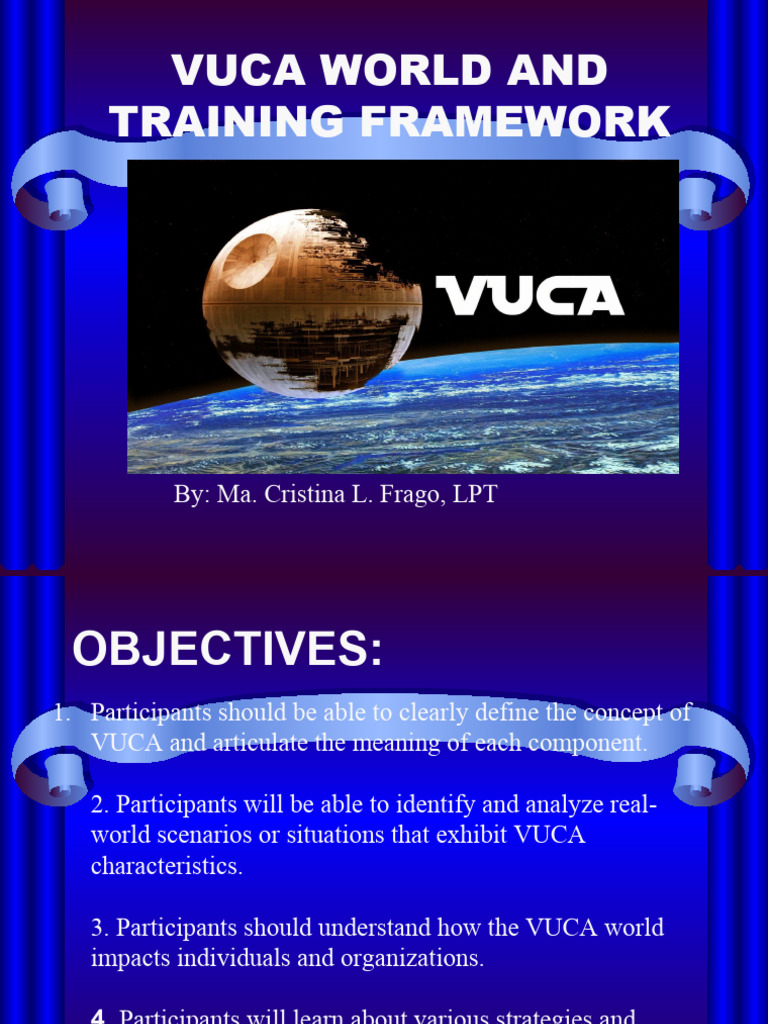 Vuca World (Day 1) | PDF | Teachers | Pedagogy