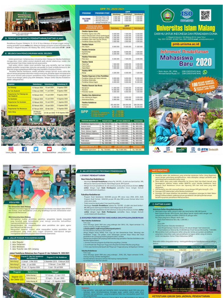 Leaflet PMB 2020 - 2 | PDF