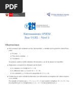 Examen ONEM 2025 Nivel1 | PDF