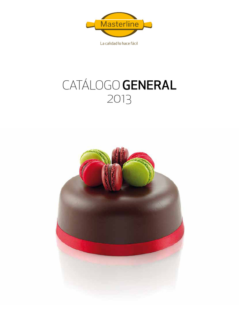 Catálogo Masterline 2013 | Descargar gratis PDF | Crema | Postres