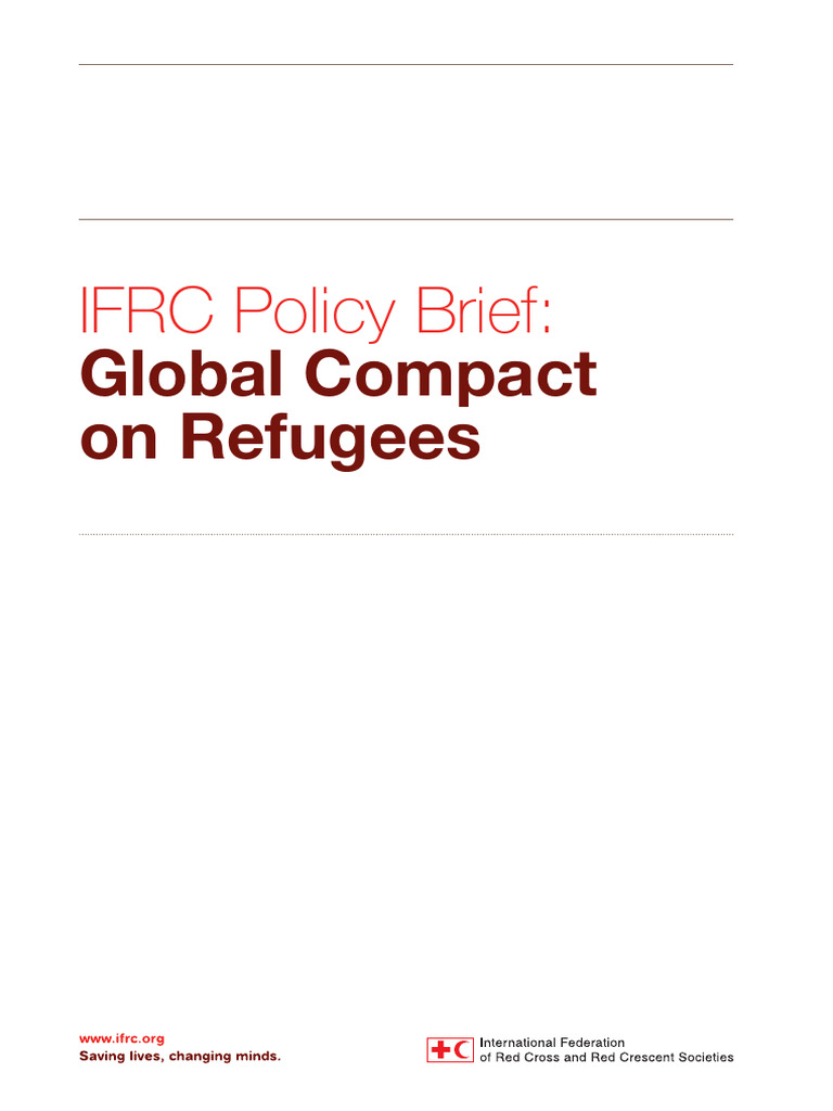 IFRC PolicyBrief GCR | PDF | Refugee | Immigration