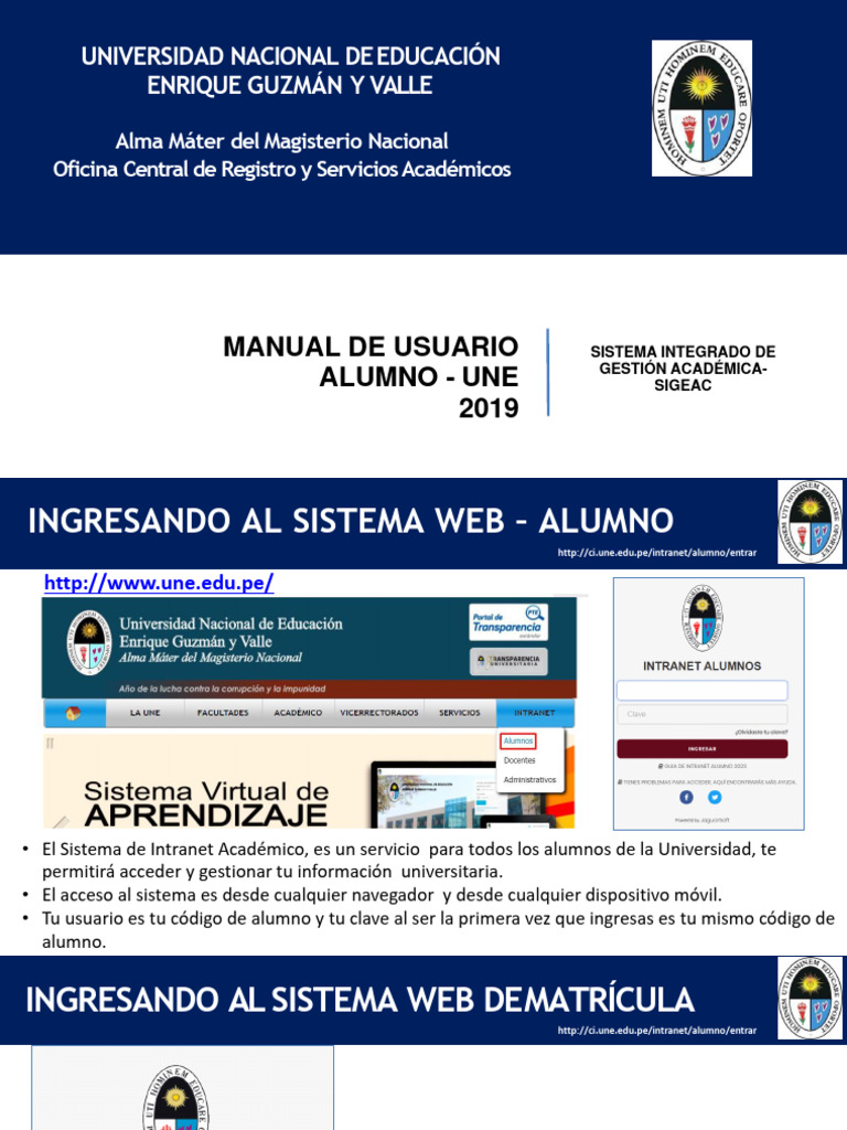 Manual Alumno Une - VALIDO | PDF | Informática | Software