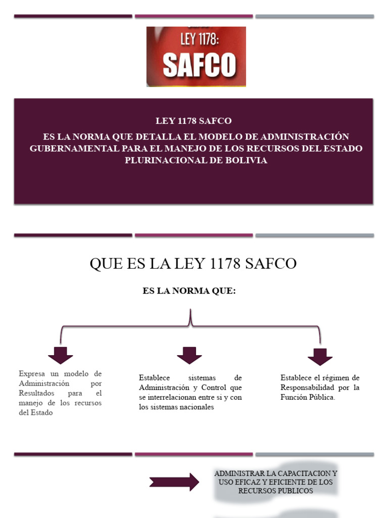Ley Safco | PDF | Regulación | Estatuto de limitaciones