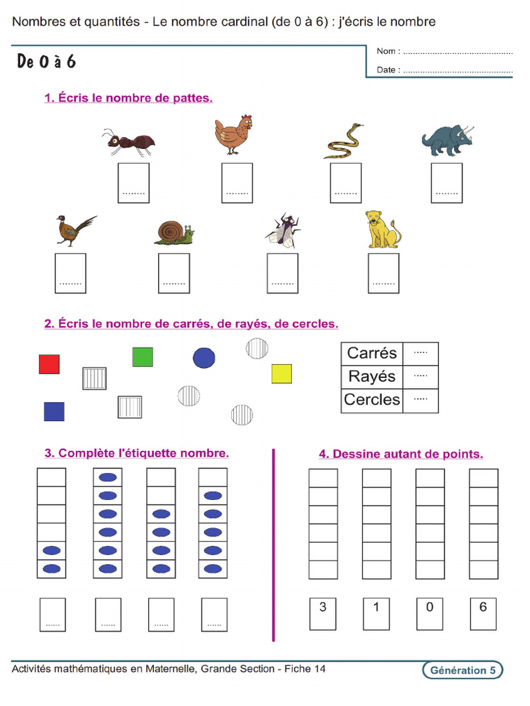 Nombre Cardinal | PDF