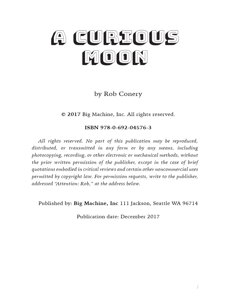 Curious Moon | PDF | Computing