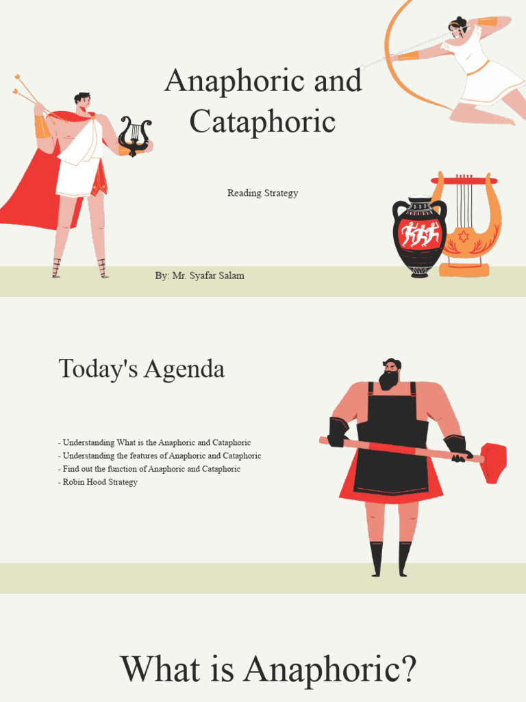 Anaphoric and Cataphoric | PDF | Island | Indonesia