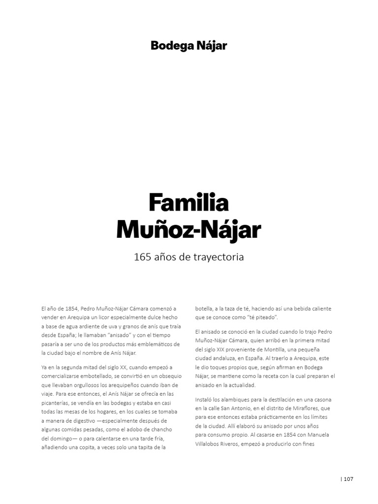 Anis Najar | PDF | Vino | Perú