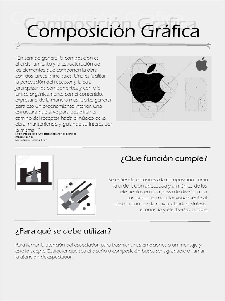 Composición Gráfica | PDF | Diseño