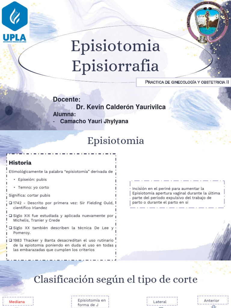 episiotomia - episiorrafia | PDF | Parto | Vagina